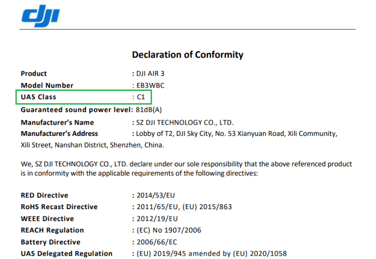 Gdzie sprawdzić czy dron ma certyfikat C0-C6? - Świat Dronów